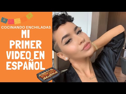 Cocinando Enchiladas (MI PRIMER VIDEO EN ESPAÑOL!!)