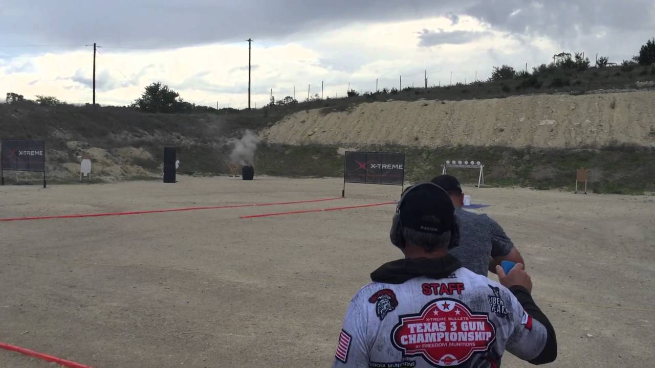 2016 EXTREME BULLETS TEXAS 3 GUN CHAMPIONSHIP STAGE 1 - YouTube