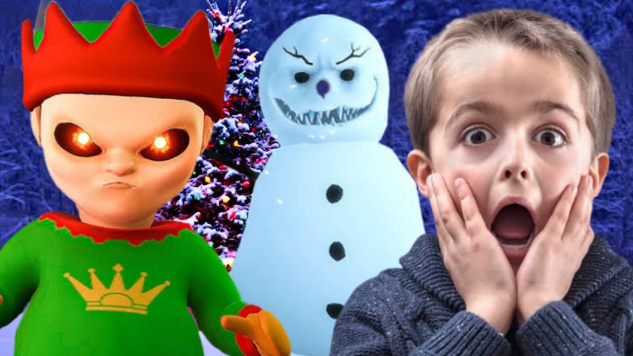 THIS BABY IS SO SCARY THE BABY IN YELLOW CHRISTMAS - YouTube