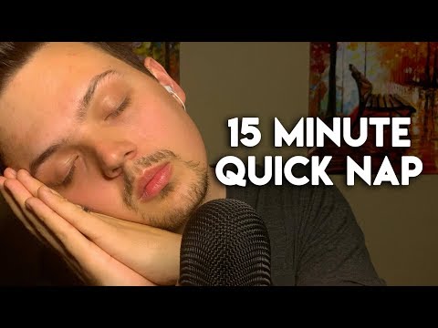 ASMR | 15-Minute QUICK Nap with Soft Wake-Up