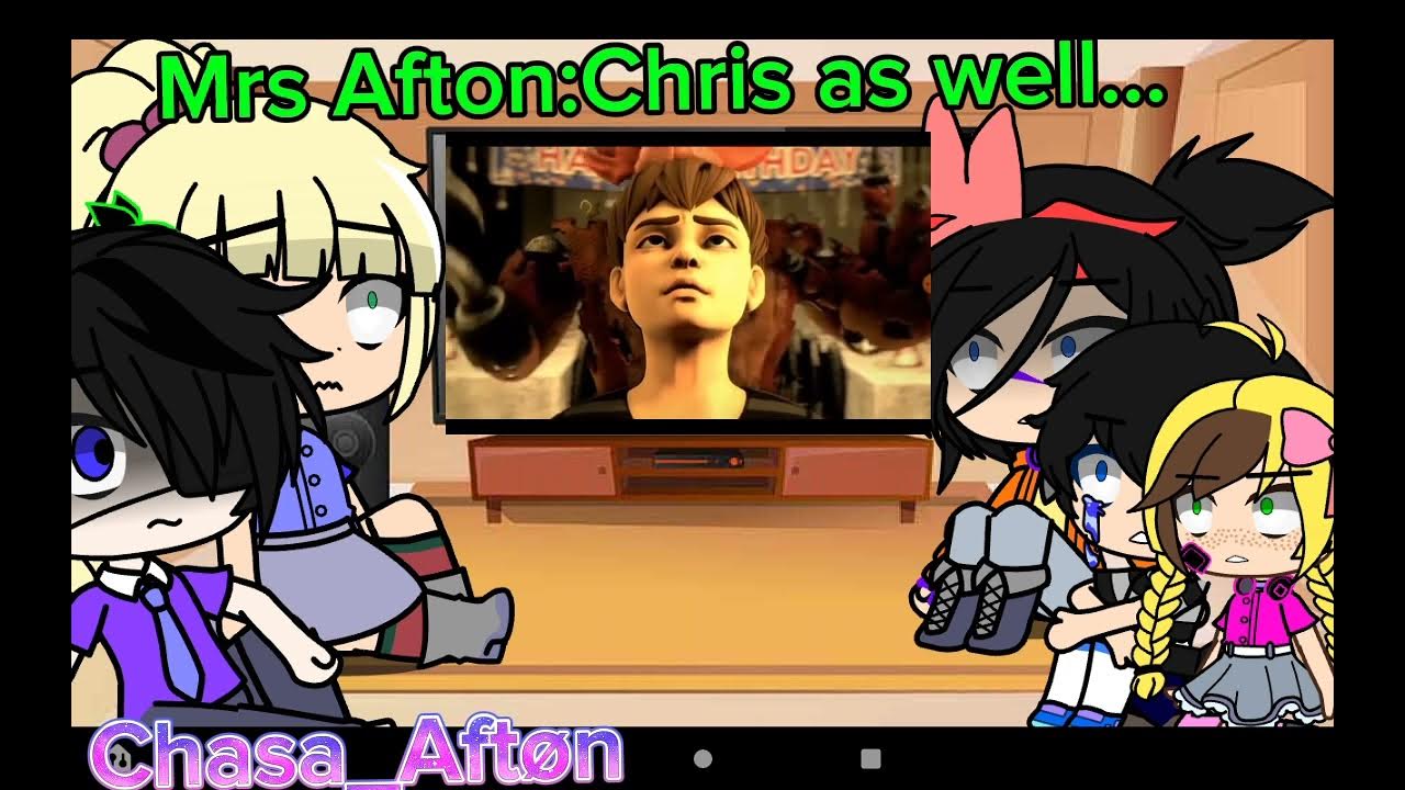 Past Afton family react to their future song/My 1st reaction video/Chasa_Aftøn - YouTube