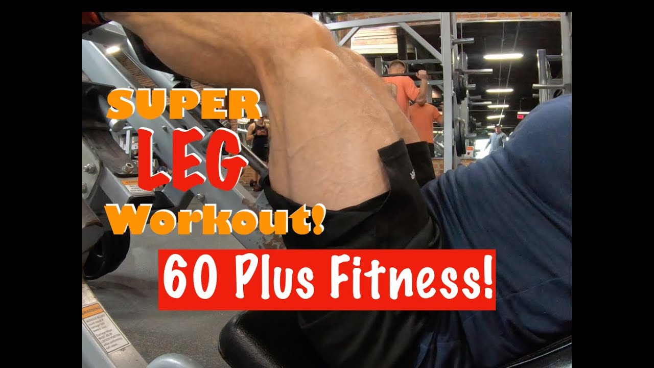HARD HEAVY LEG WORKOUT | Fitness Over 60! - YouTube