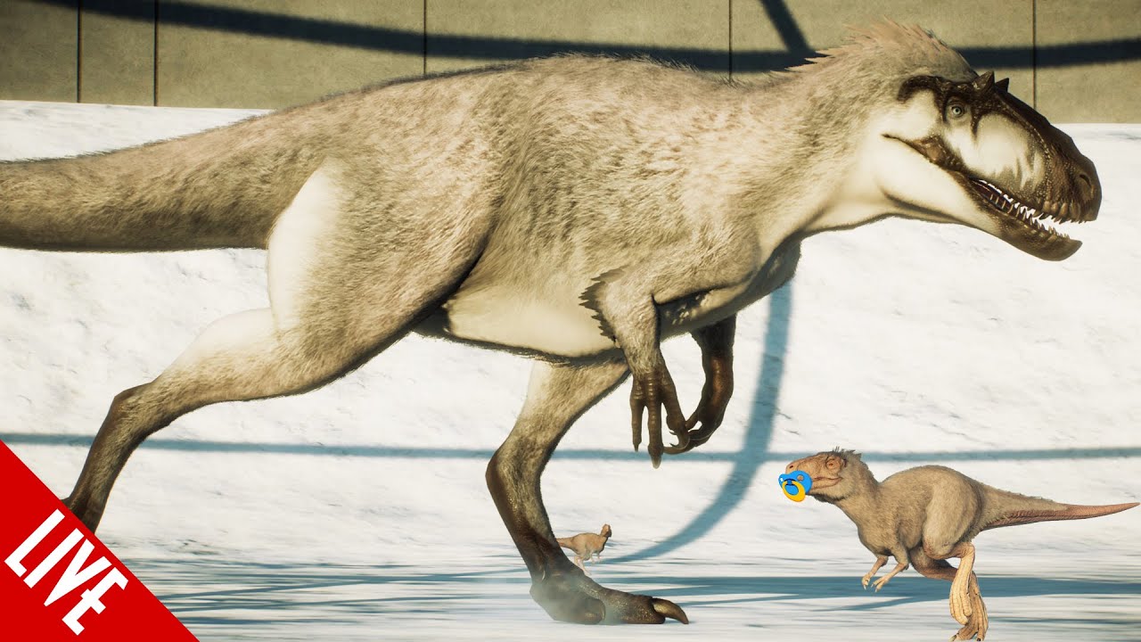 SNOW BIODOME For Feathered Baby Dinosaurs | Jurassic World Evolution 2 ...