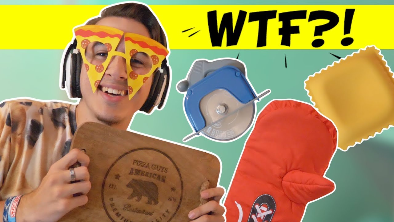 11 OBJETS WTF - SPÉCIALE PIZZA - YouTube