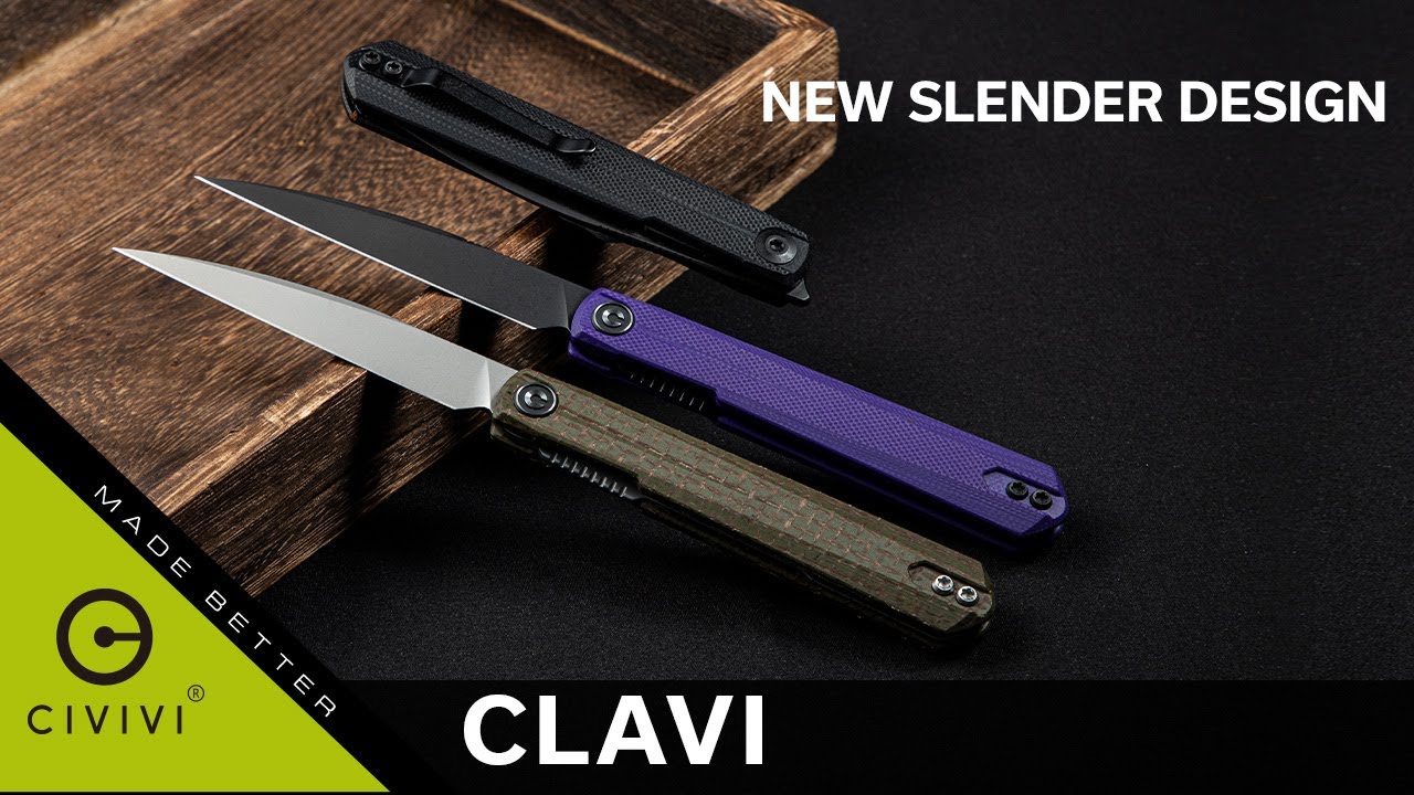 NEW Civivi Clavi. The Pokiest Blade This Year? - YouTube