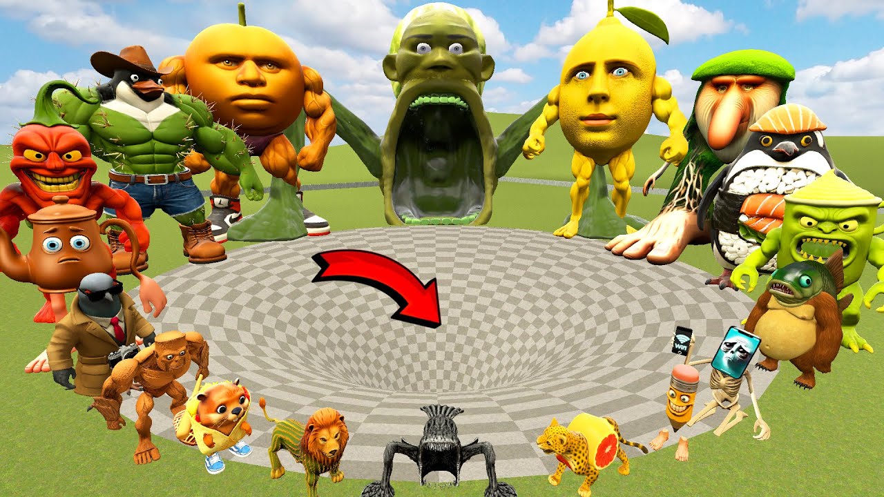 Kami Ubah Dunia Gmod Menjadi Kuburan Massal untuk Brainrot Italian dan ...