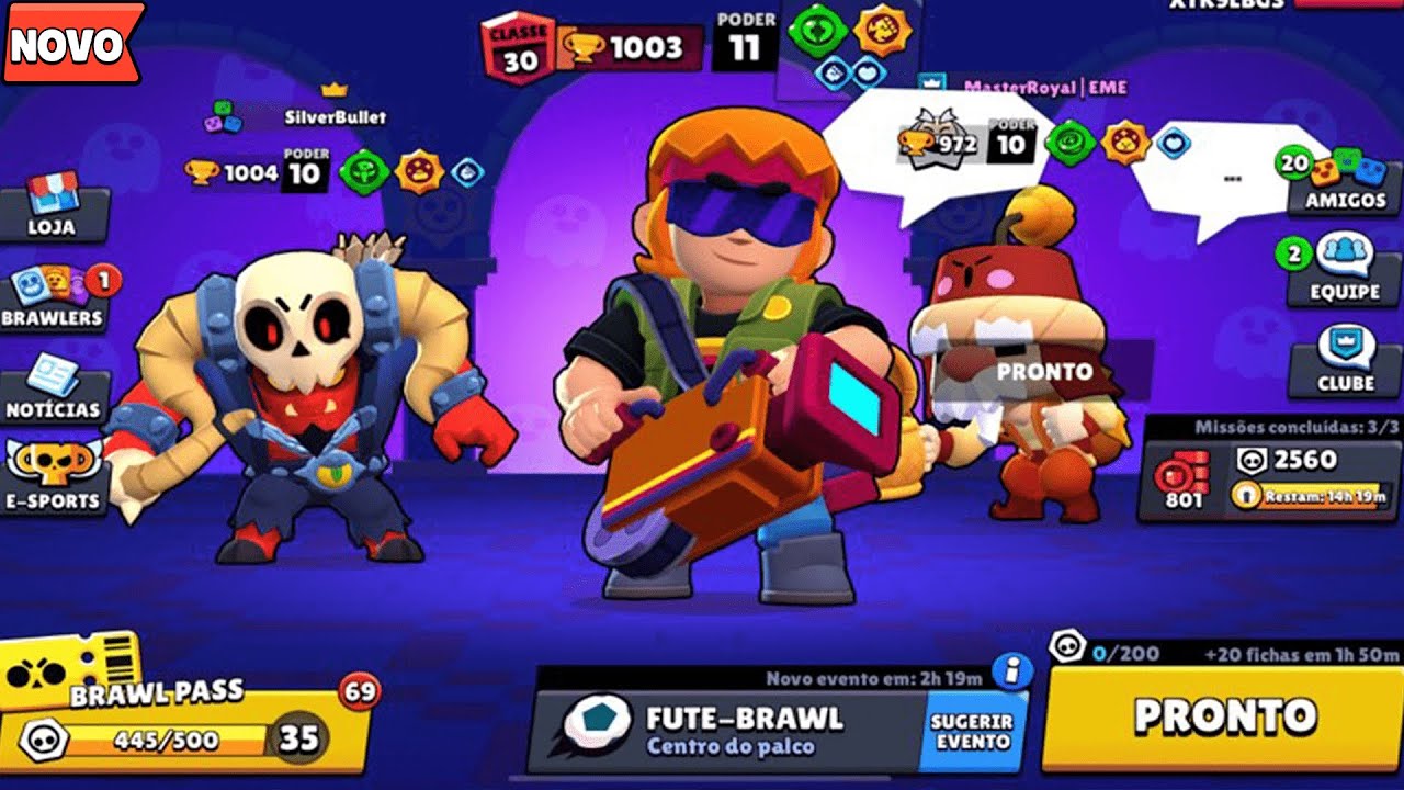 PEGUEI O NOVO BRAWLER BUSTER 1000 TROFÉUS (RANK 30) - YouTube