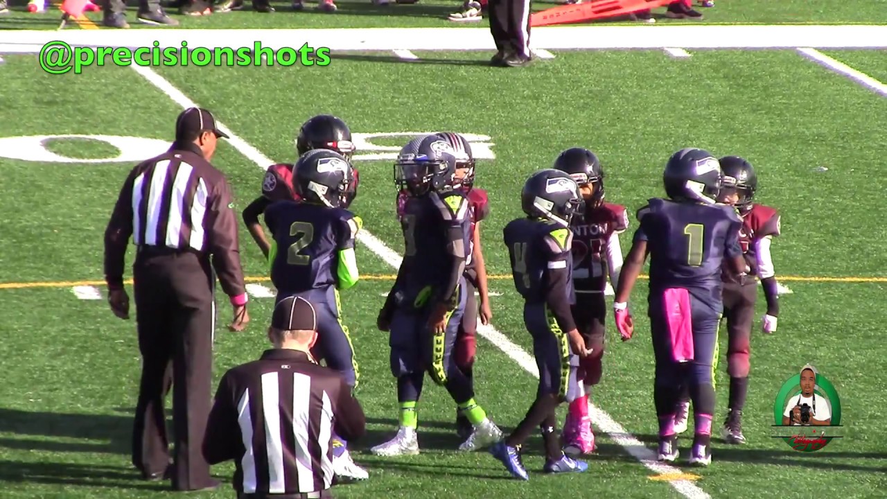 (3) Renton Rangers vs. (2) Seattle Jr. Seahawks 89ers 2016 (Playoffs ...