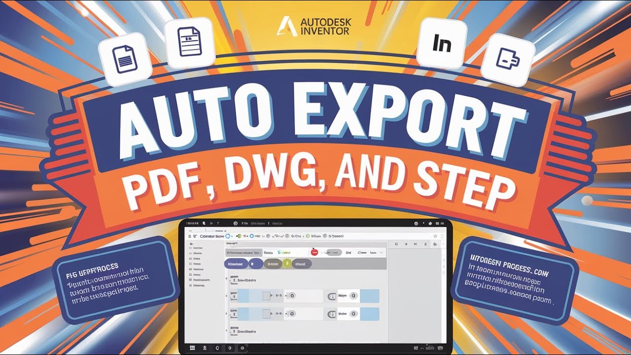 [Add-in Inventor] Auto Export - Xuất PDF, DWG, STEP hàng loạt trong ...