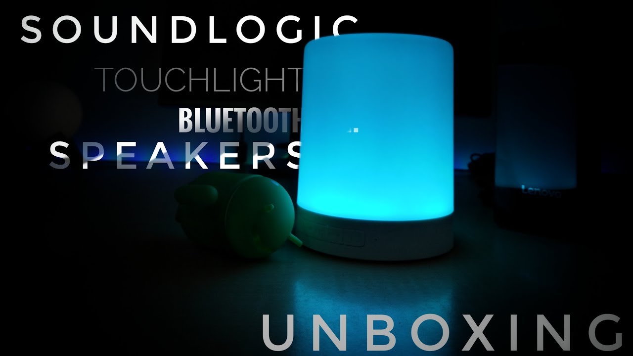 SOUNDLOGIC TOUCHLIGHT SPEAKERS UNBOXING//BEST RGB SPEAKERS//SPEAKERS ...