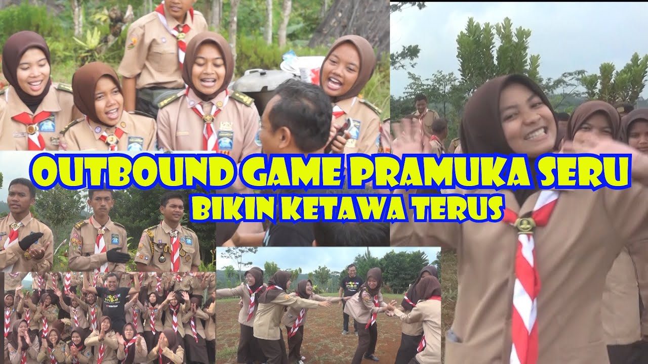 OUTBOUND GAME PRAMUKA SERU - YouTube