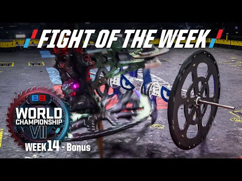 Twin Titans Clash - BattleBots FoTW: HUGE vs Starchild | WC7
