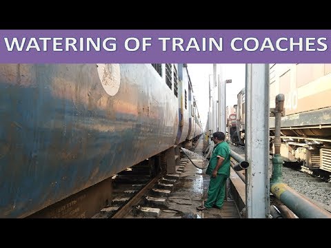 WATERING – FEEDING OF WATER IN ICF/LHB COACHES | HOW TO TOP-UP WATER IN ...