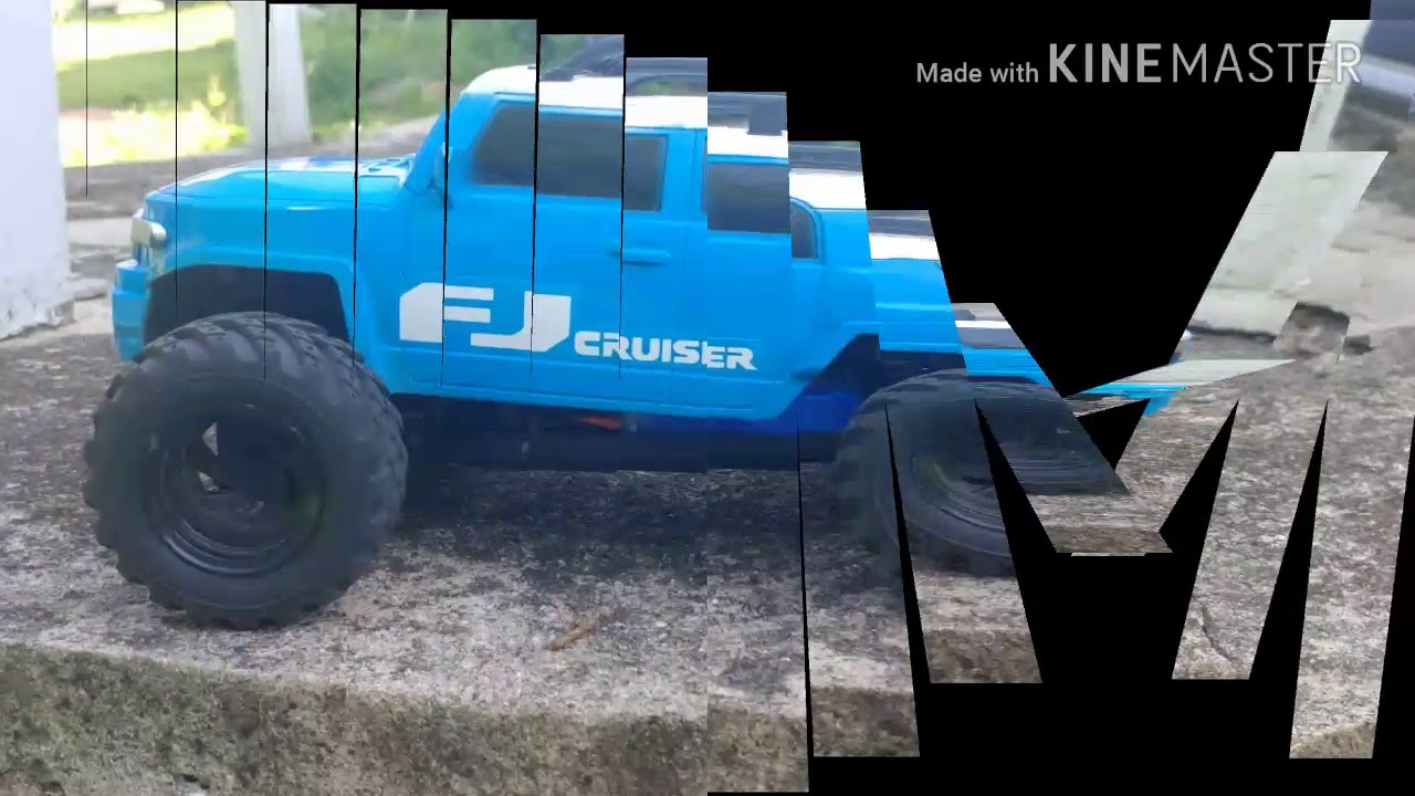 New Bright body on 1/18 HBX Rampage - YouTube