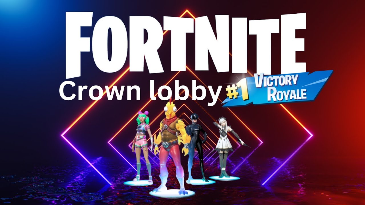 Crown lobby Victory Royale - YouTube
