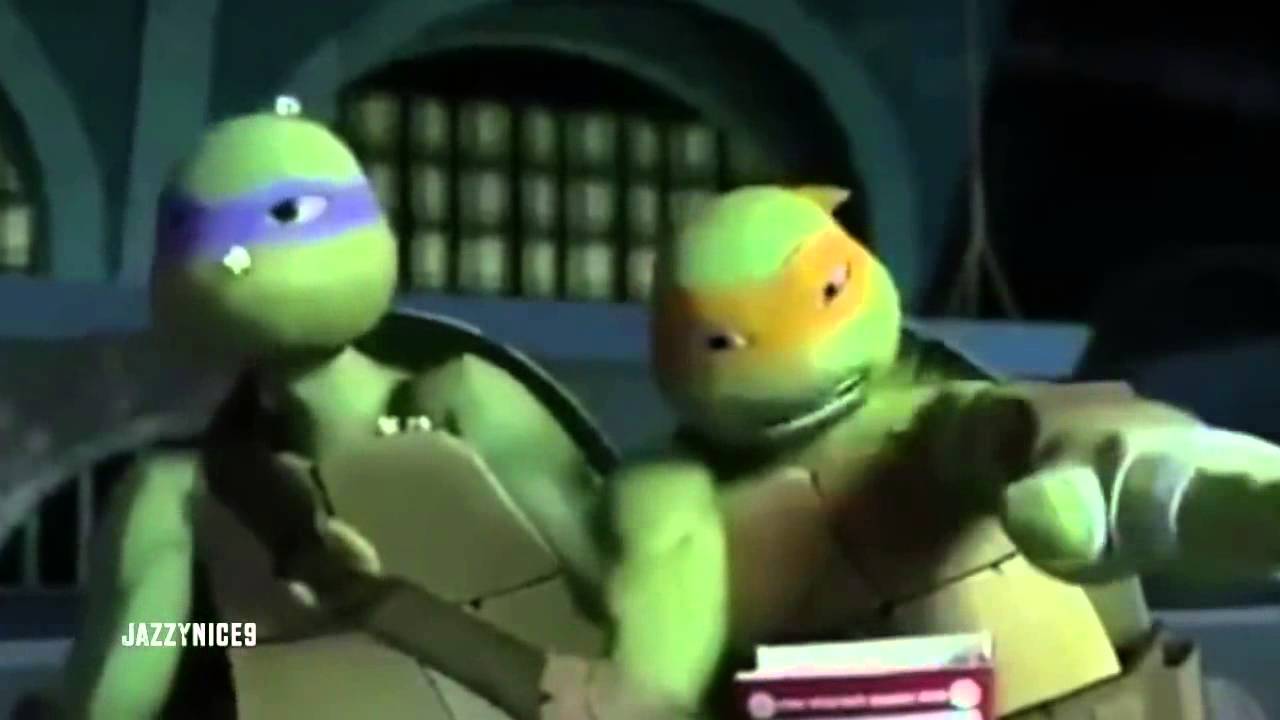 Mikey MV Creeper Rap TMNT 2012 - YouTube
