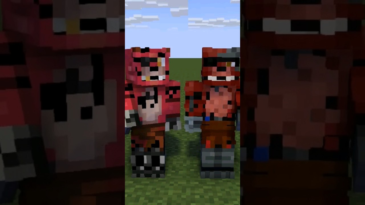 FNAF Foxy and Withered Foxy Talking in your sleep dance #shorts # ...