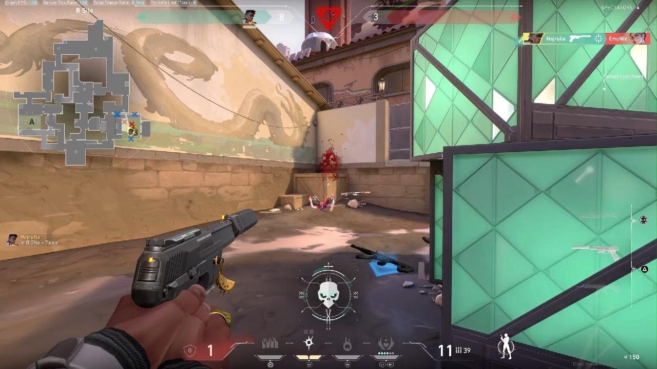 Quadra kill 1hp - YouTube