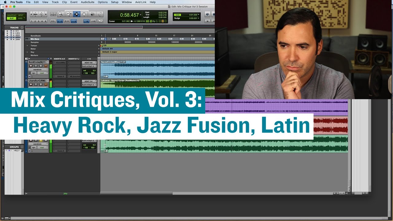 Mix Critiques Vol 3: Heavy Music, Jazz Fusion, Latin (w/Mastering ...