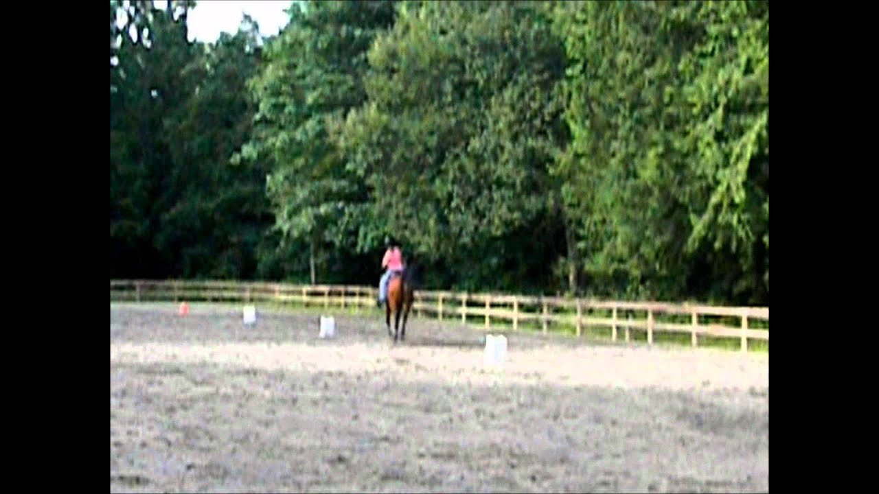 Western Riding Pattern 3 - YouTube