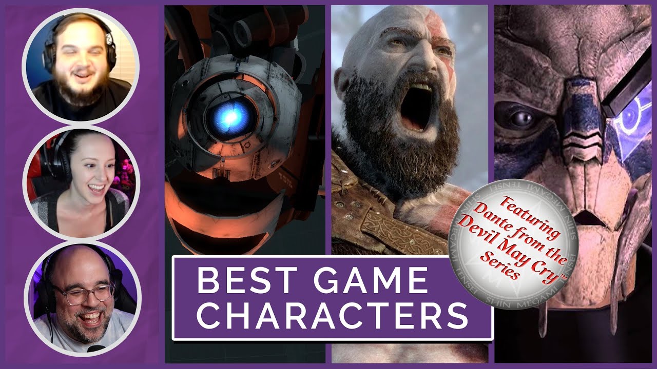 Who are the best game characters of all time? | Side Quests Episode 2 ...