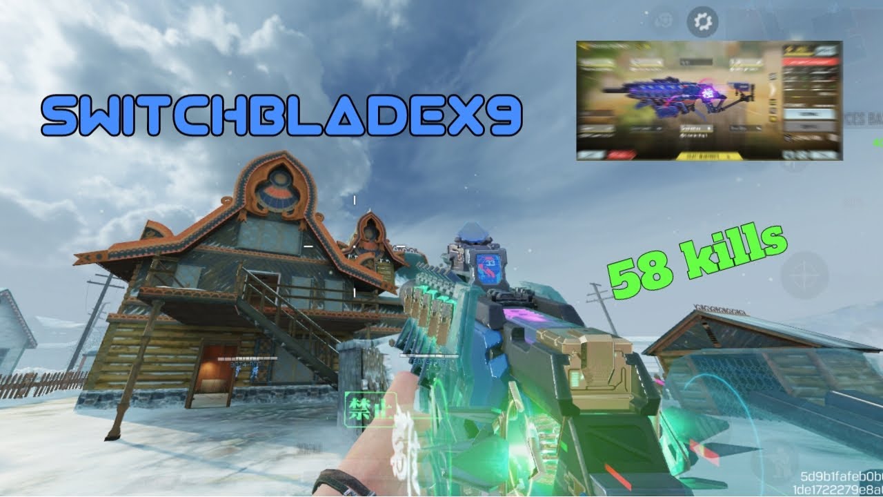 Mythic Switchblade x9 Gameplay | 58 kills | Season 9 | Gunsmith | Cod mobile - YouTube
