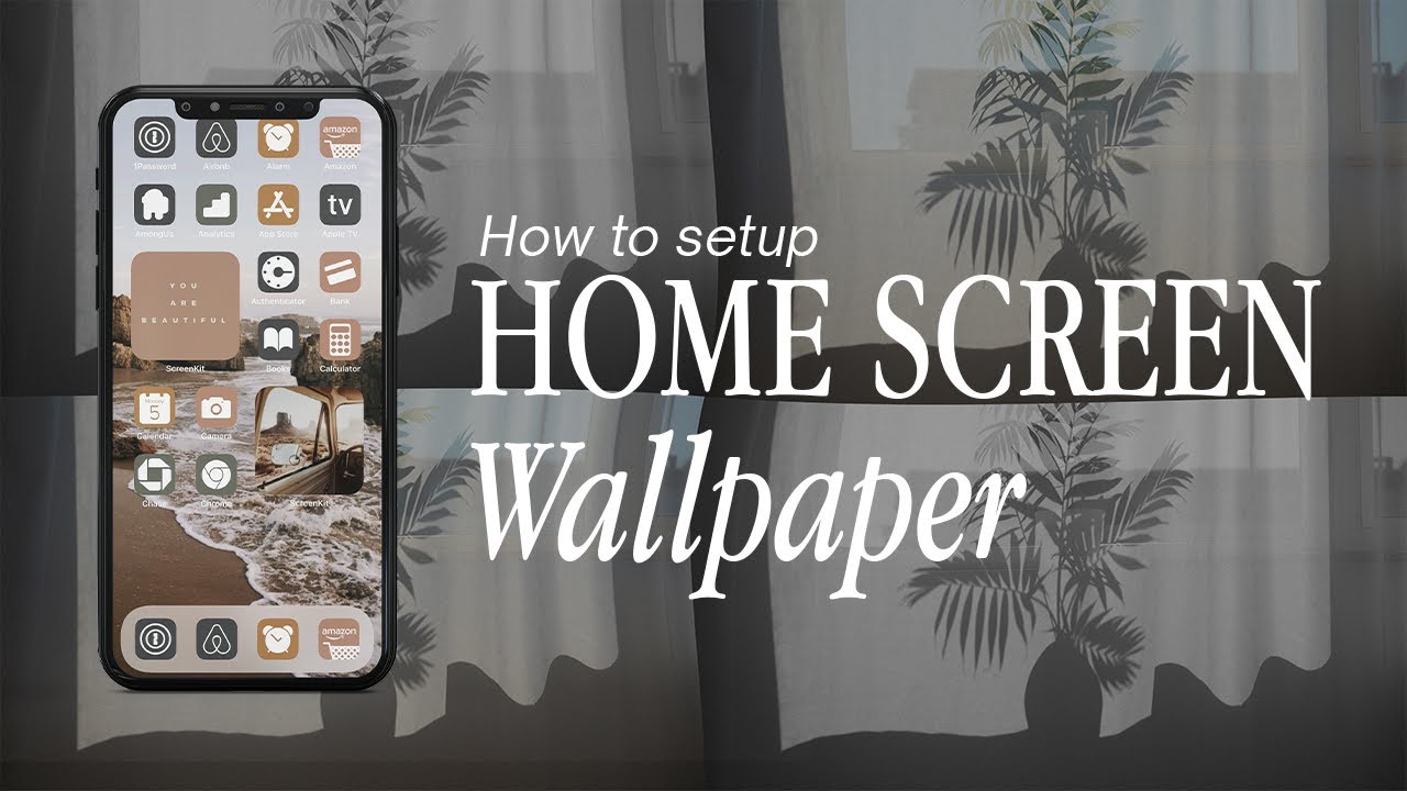 📱How to Setup Home Screen Wallpaper | ALL YOU NEED TO KNOW | DETAILED ...