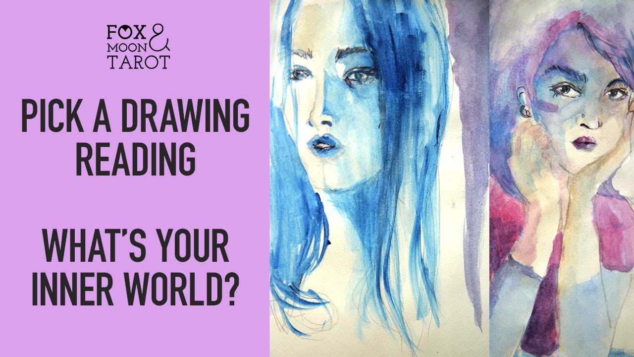 PICK A CARD READING through Drawing! 🎨- What's your Inner world? - YouTube