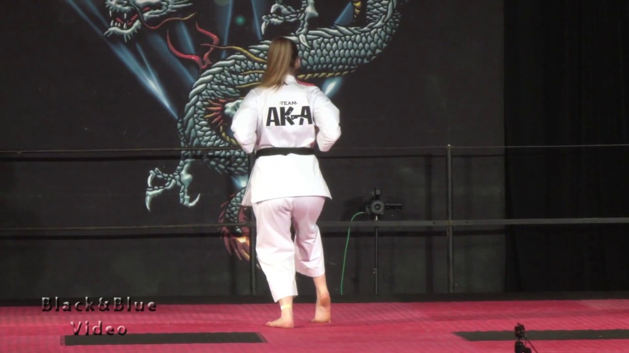 Gabrielle Dunn Traditional Kata 2017 Diamond Nationals Karate ...