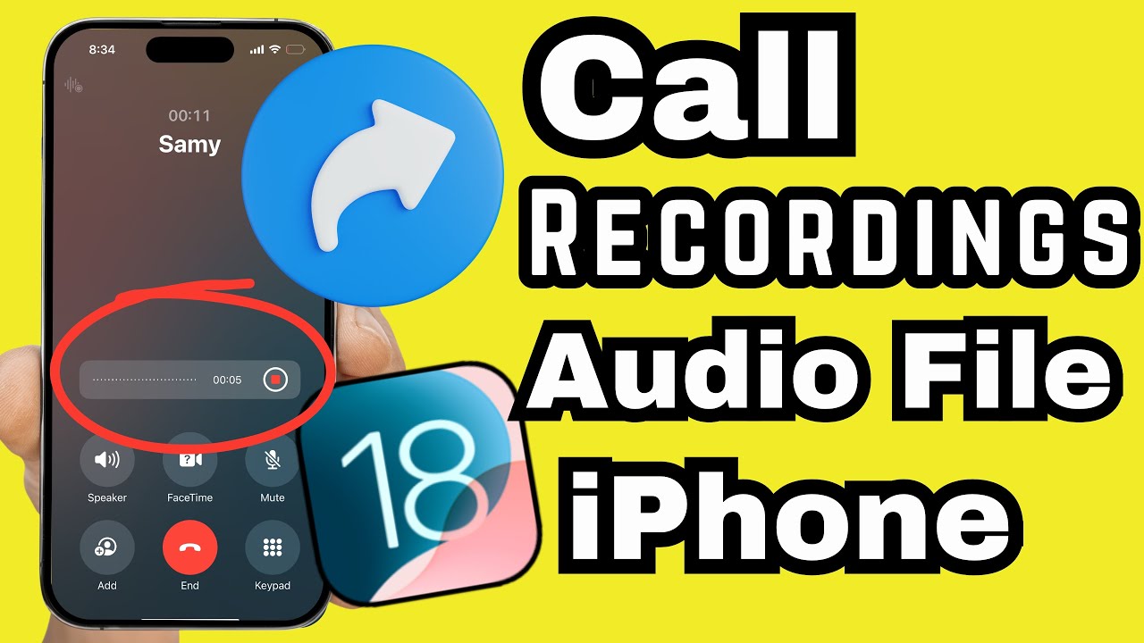 How to Share Call Recording Audio Files From iPhone to AirDrop ...