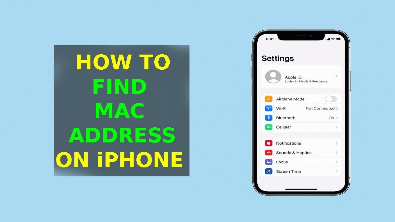 How To Find MAC Address In iPhone? - YouTube