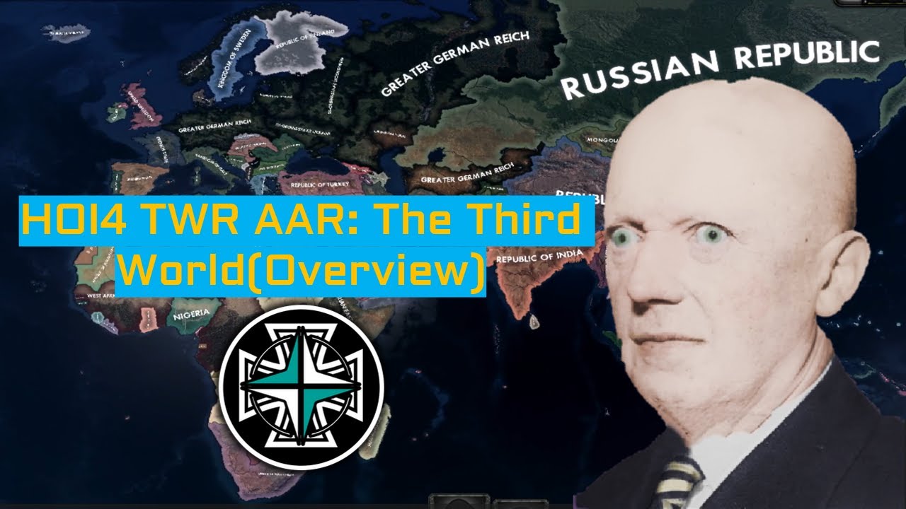 HOI4 TWR After Action Report: The Third World(World Overview) - YouTube