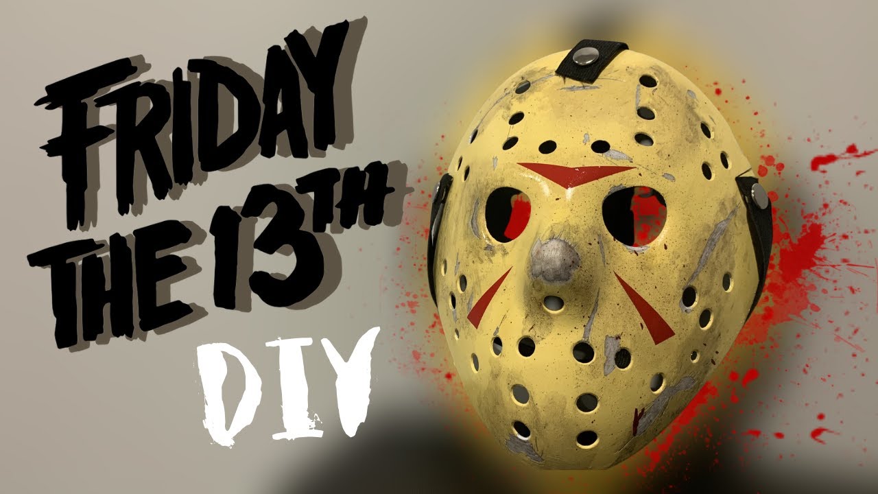 How I Paint My Jason Masks! (Friday the 13th DIY) - YouTube