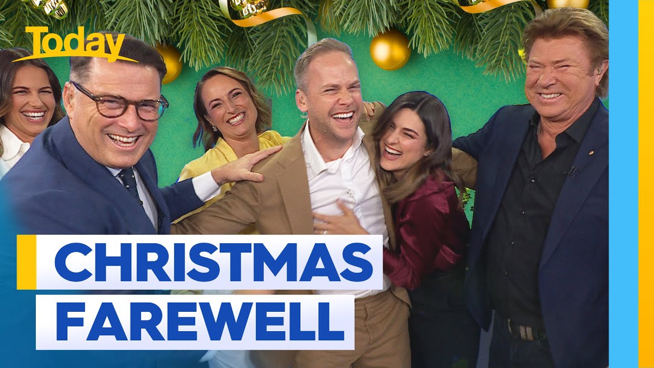 Today hosts bid farewell for 2024 | Today Show Australia - YouTube