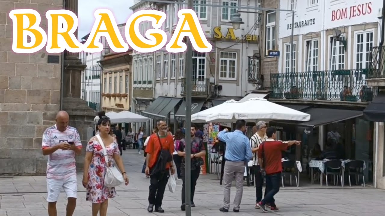 DIA 17 CENTRO DE BRAGA - WALK PORTUGAL - YouTube