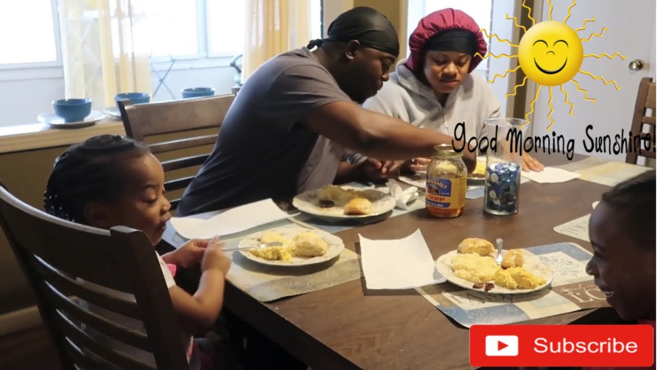 OUR FAMILY MORNING WEEKEND ROUTINE.. Family of 5 - YouTube