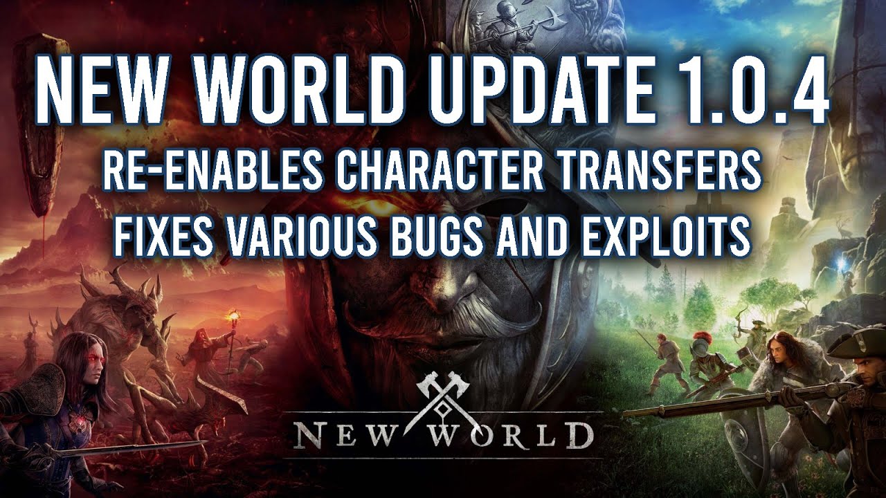 New World Update 1.0.4 Re-Enables Character Transfers, Fixes Various ...