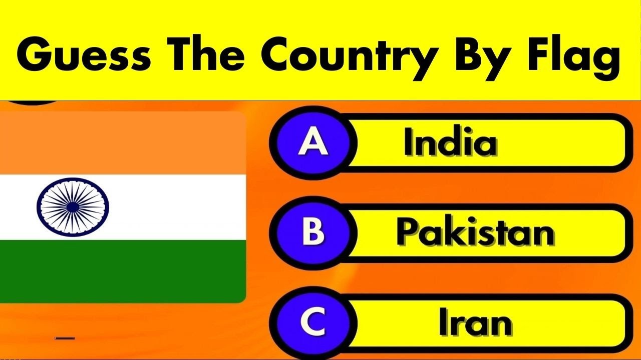 Guess And Learn ALL 50 Flags Of Asia | Asia Flag Quiz 2024 | Can You ...