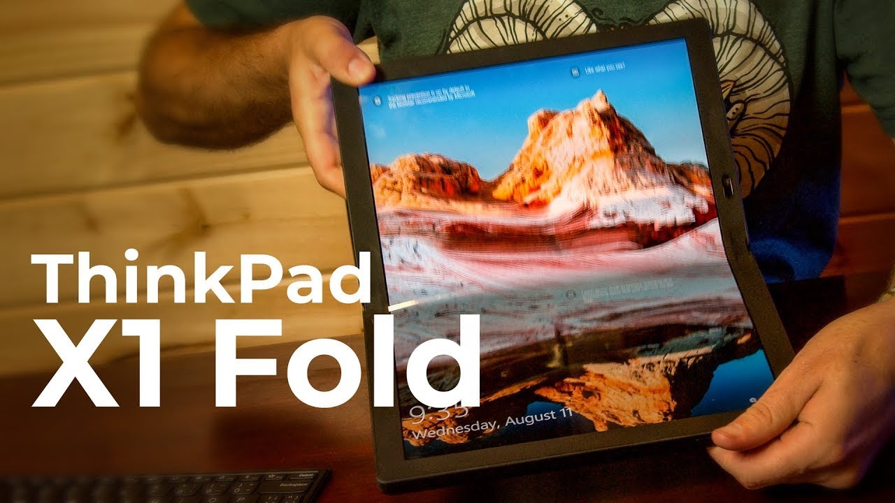 The World's First Folding PC | Lenovo ThinkPad X1 Fold Review - YouTube