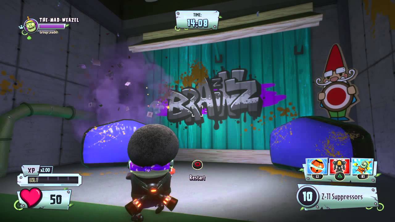 PVZ GW2 Crazy Target Range S rank Gameplay Imp - YouTube