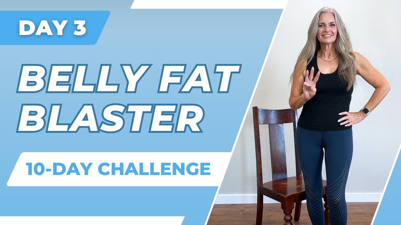 Belly Fat Blaster - Day 3 | 10-Day Challenge | Lower Belly Bulge Burn ...
