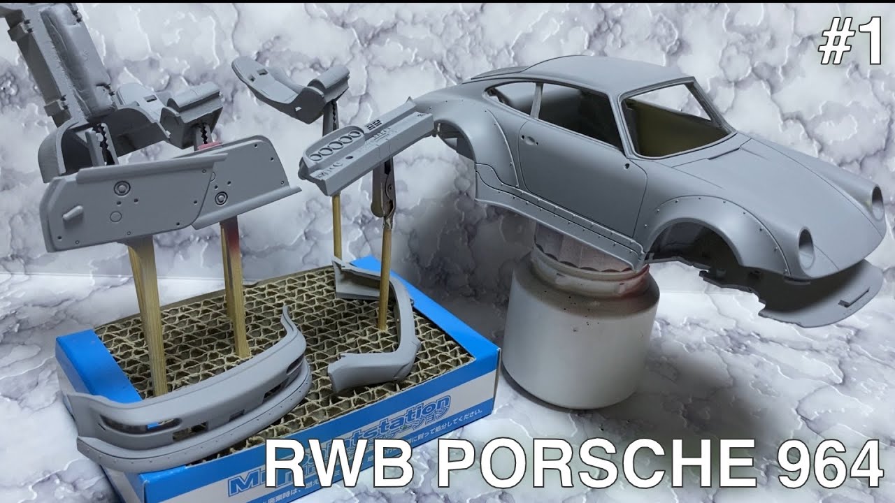 1/24 RWB Porsche 964 - Resin+Decals+Photoetched Full detailed ...
