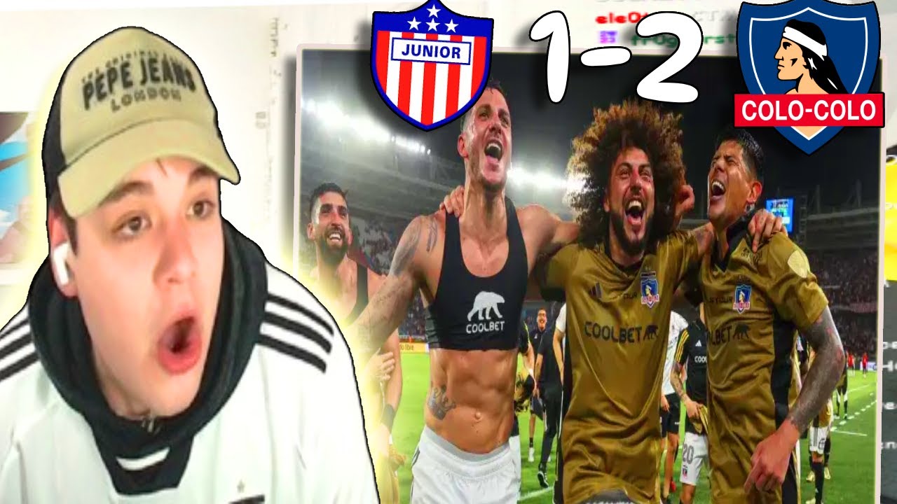 ¡PASAMOS A CUARTOS DE FINAL ! / JUNIOR vs COLO COLO / REACCION DE ...