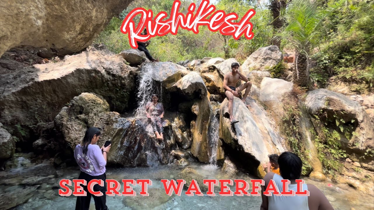Secret waterfall in Rishikesh | secret waterfall in tapovan - YouTube