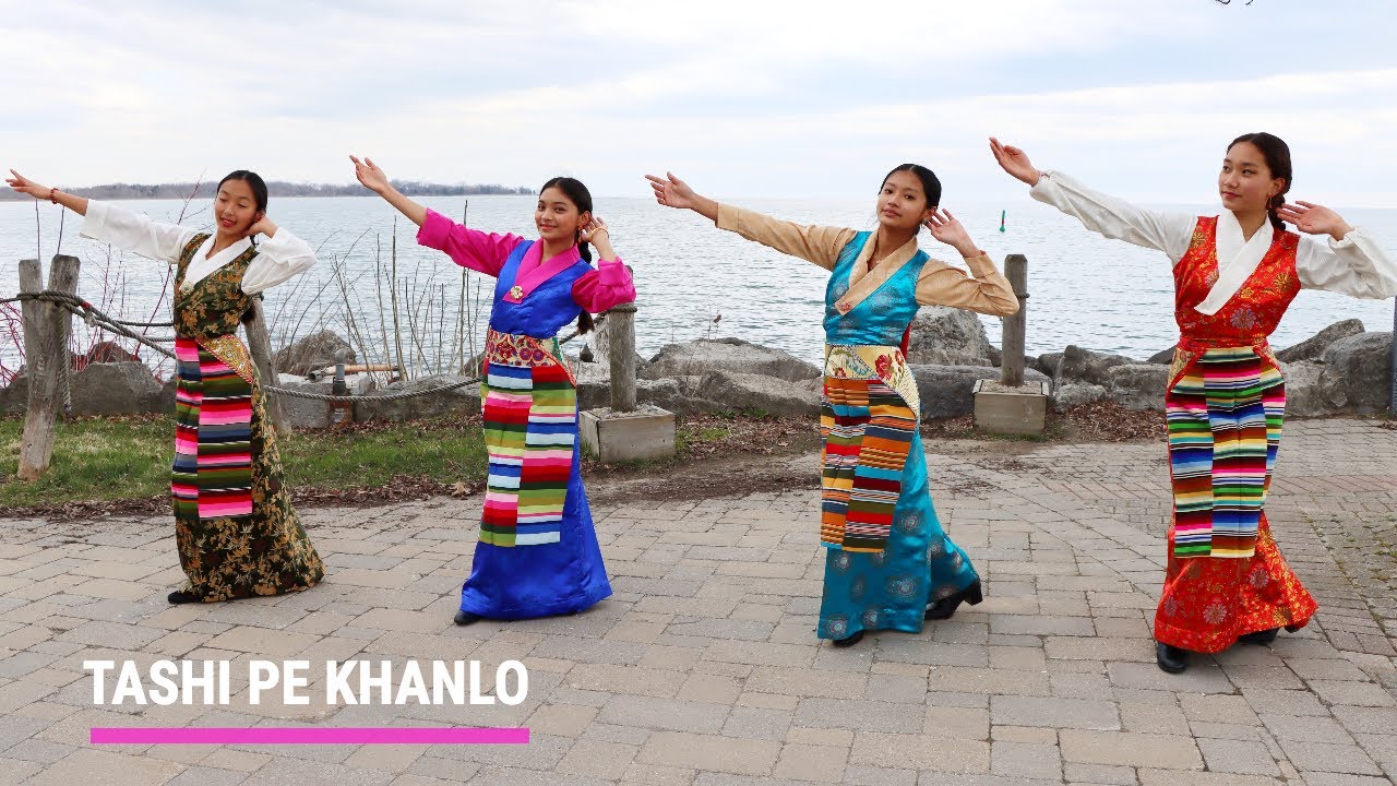 Toronto Tibetan Youngsters Dancing To *TASHI PE KHANLO* Song - YouTube