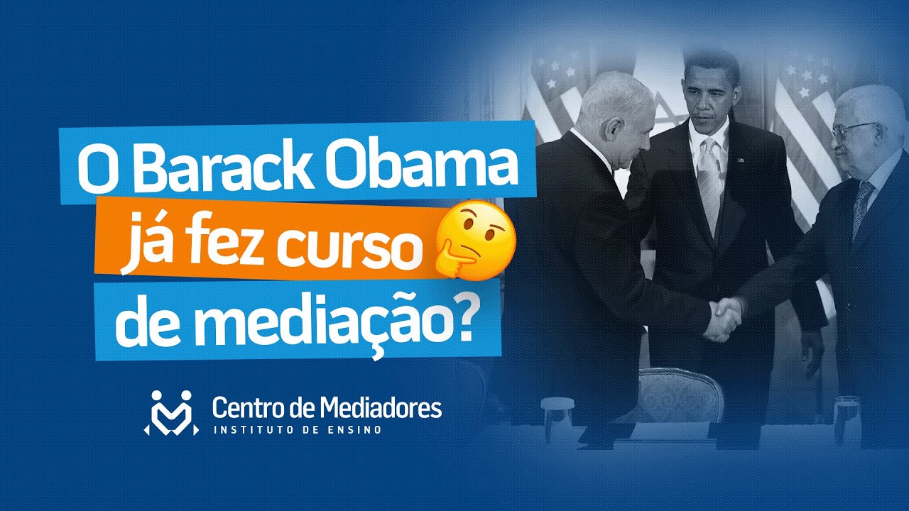 O Barack Obama já fez curso de mediação? - YouTube