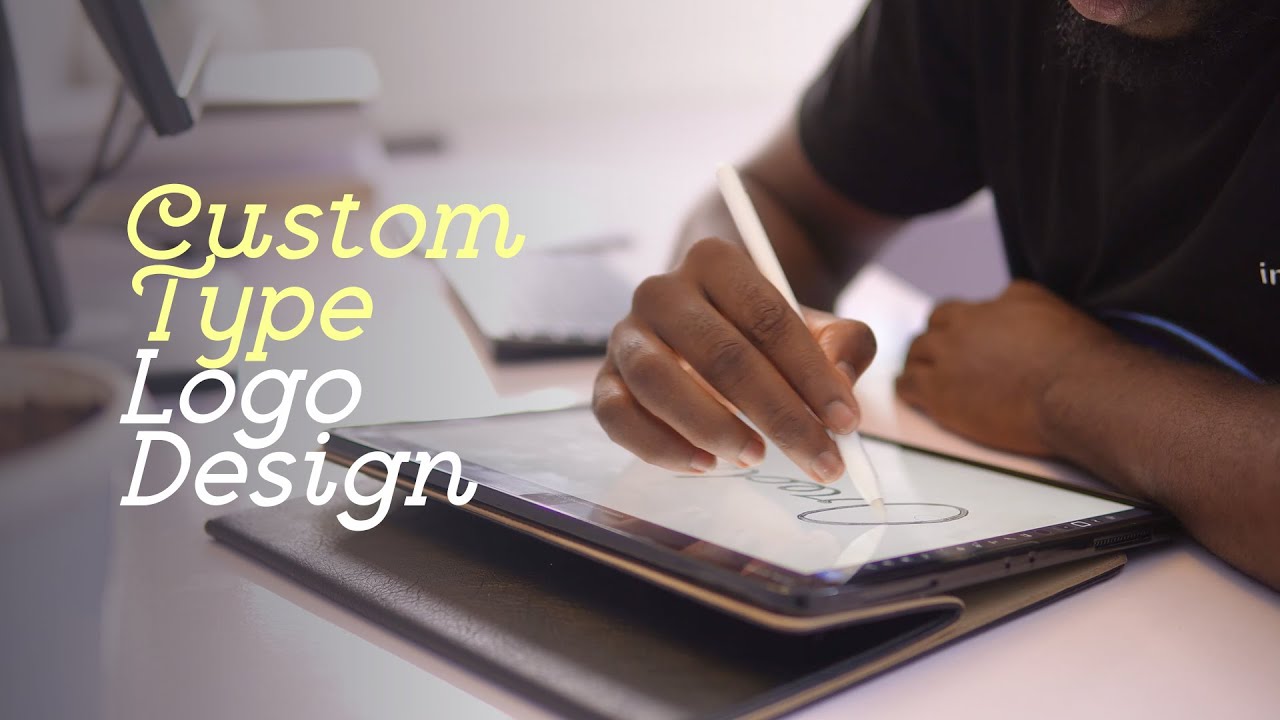 Designing a Logo by Creating a Custom Typography - YouTube