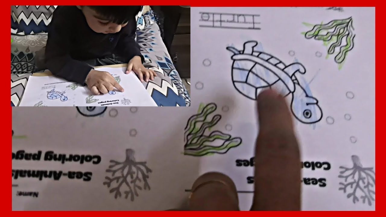 Colouring part 2 | right guidance | under 3 year child activity ...
