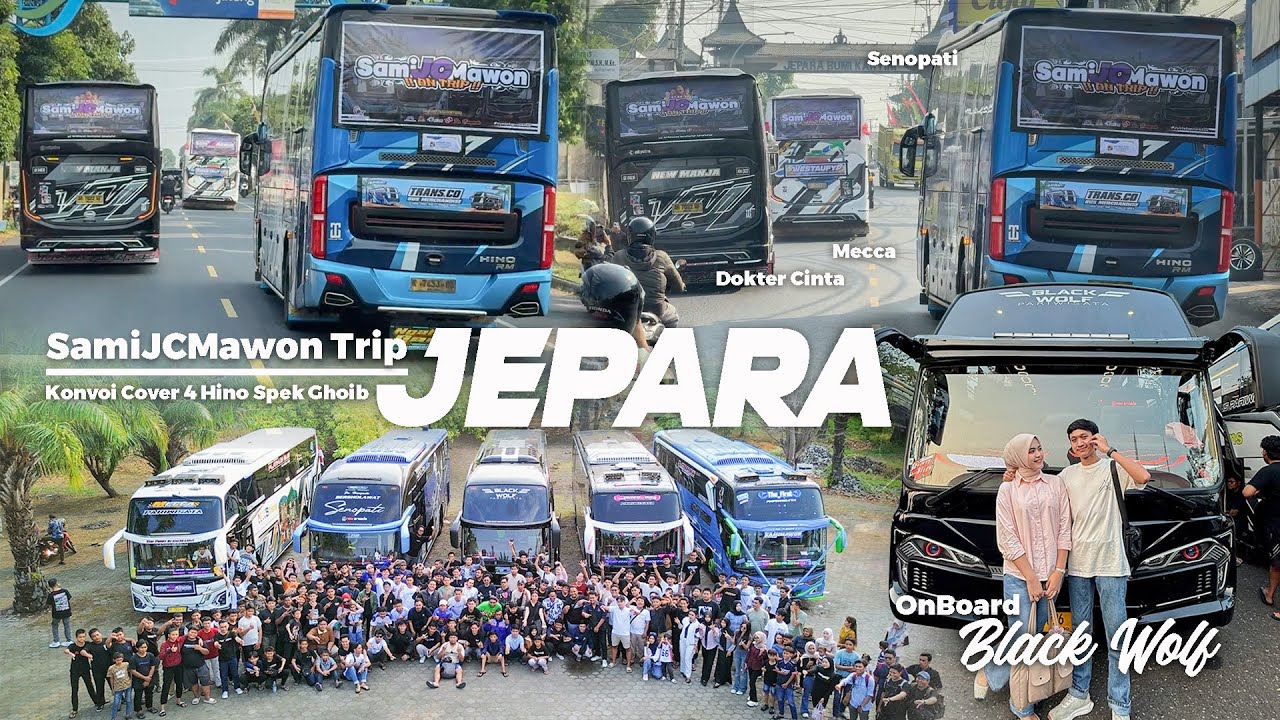 [ KONVOI GINI NIH YANG PALING ASIK🔥] AKAP X WISATA SEMUA BARU PERTAMA ...