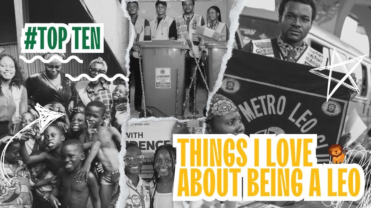 Top 10 things the Leos in your club love about being a Leo #LoudandProudLeo and #LeoTop10 - YouTube